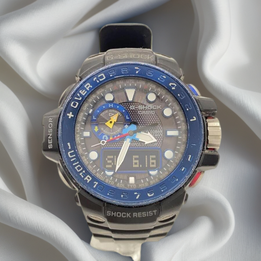 Casio G-shock Gulfmaster GWN-1000B-1BJF Triple Sensor Ver.3 Japan Men's ...