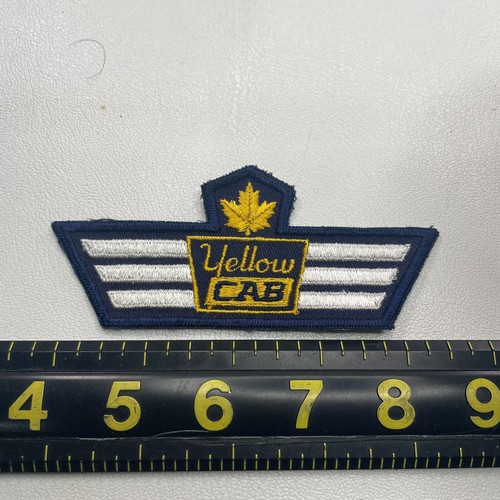 VINTAGE YELLOW CAB TAXI Patch T039 | eBay