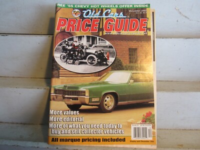 OLD CARS PRICE GUIDE Magazine DECEMBER 2002 | eBay