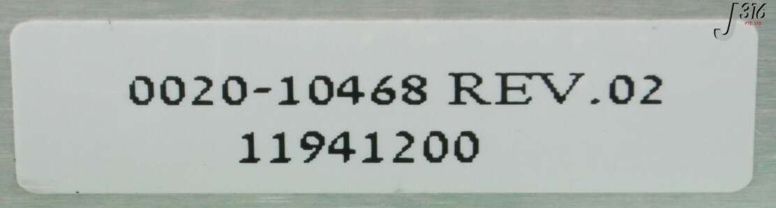 24806 Applied Materials PCB VGA Video Controller Board 0020-10468 0100 ...