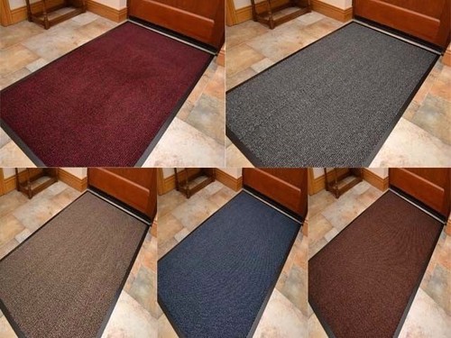 Large Barrier Mat 120x180 Non Slip Anti Trip Rubber Back Heavy Duty ...