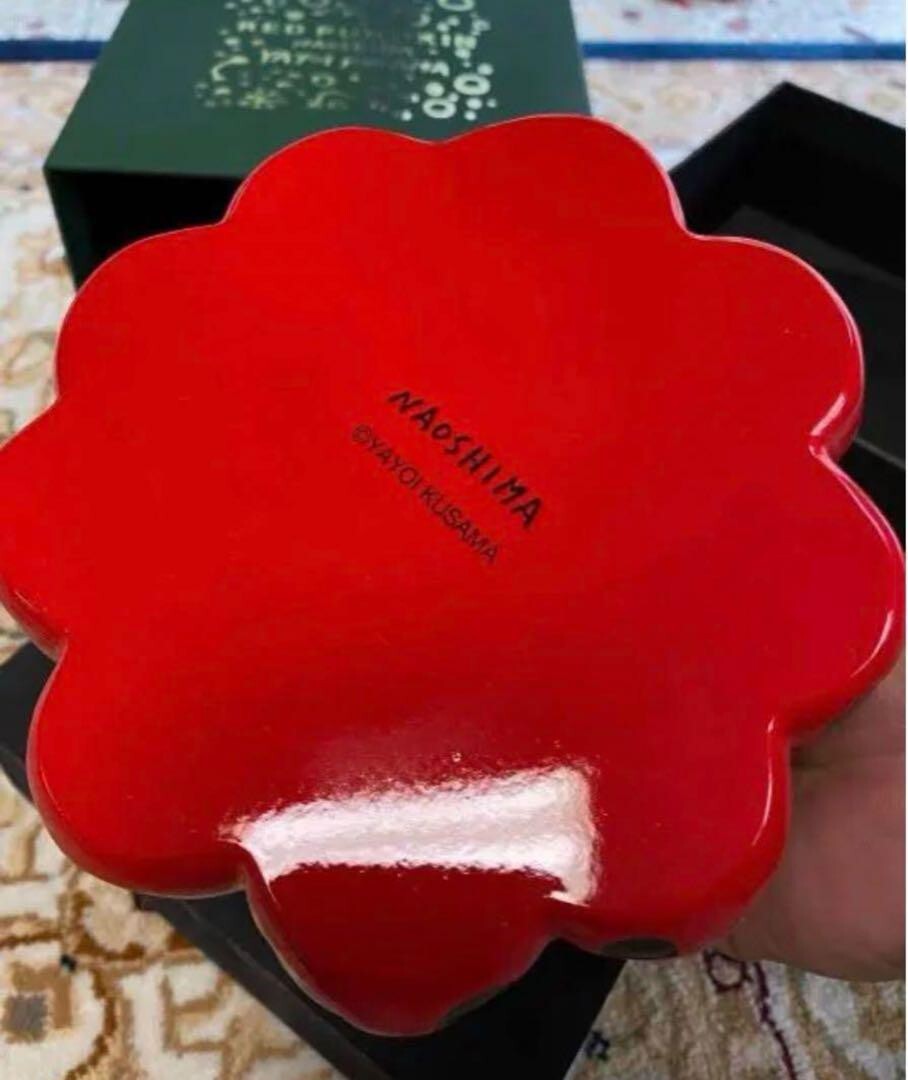 Yayoi Kusama Red Pumpkin Naoshima Limited Edition Box Rare Yayoi Kusama Red Pumpkin Naoshima Limited Edition Box Rare