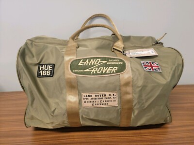 Genuine Land Rover Red Canoe Duffle Bag LKLUN13KHA | eBay