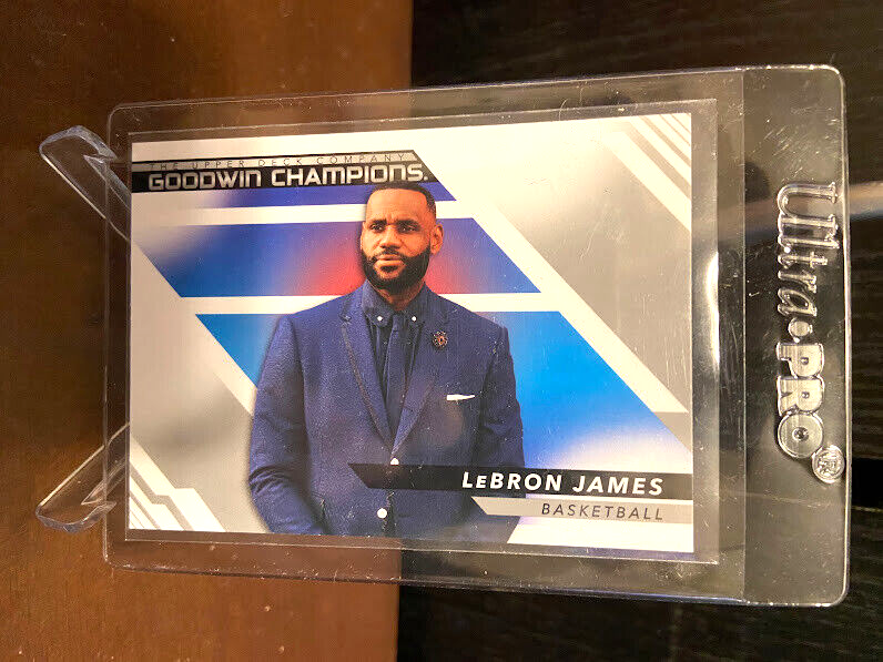 LeBron James-2022 Upper Deck Goodwin Champions Card-#100-Lakers-Mint | eBay