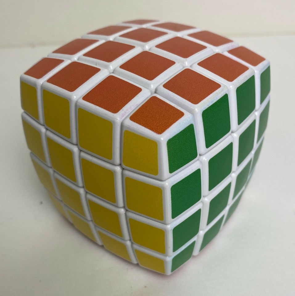V-CUBE 4 White Pillowed 4x4 Multicolor Cube - NEW w/o packaging | eBay