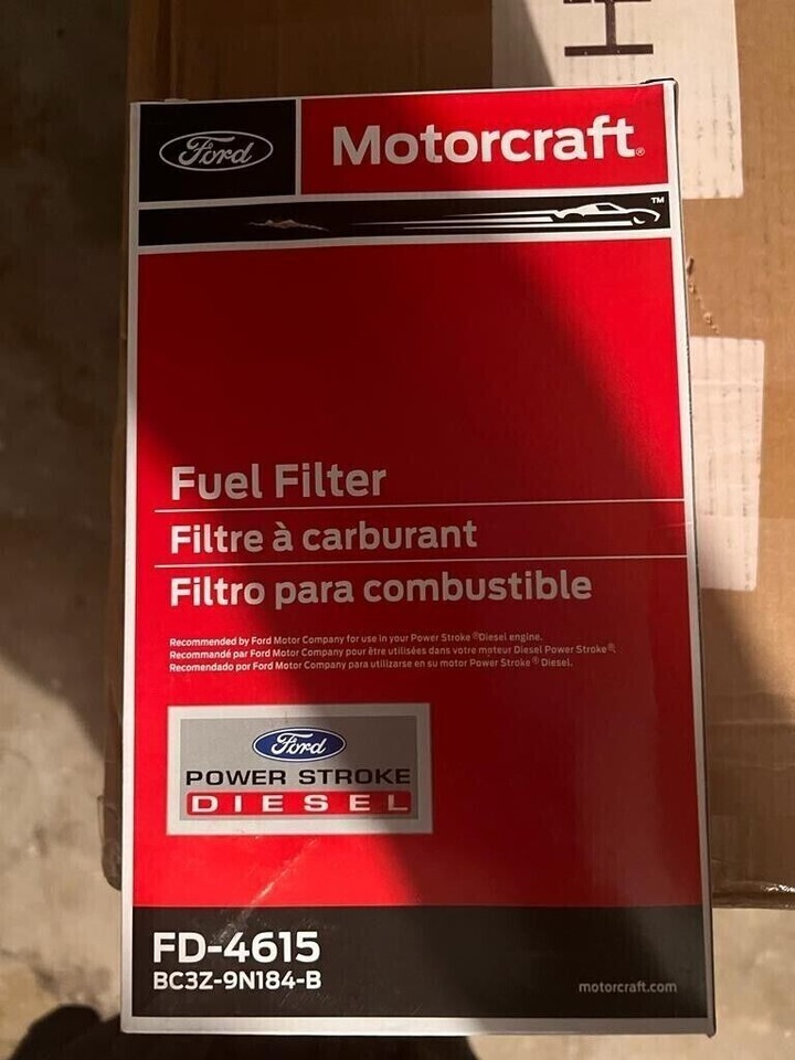 Genuine Motorcraft FD4615 Fuel Filter for Ford F-250 Super Duty F-350 F ...