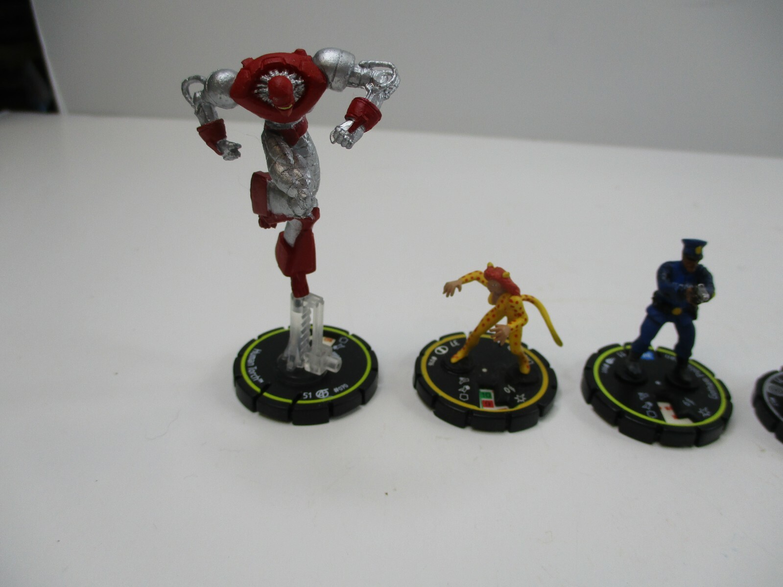 7 WizKids Miniature Marvel/DC Dirk Anger Luke Cage Tombstone Aurora ...