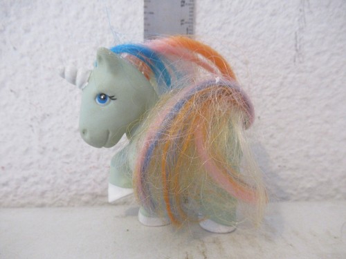 My Little Pony Knock Off Pretty Pets Unicorn vintage Remco 1984 blue | eBay