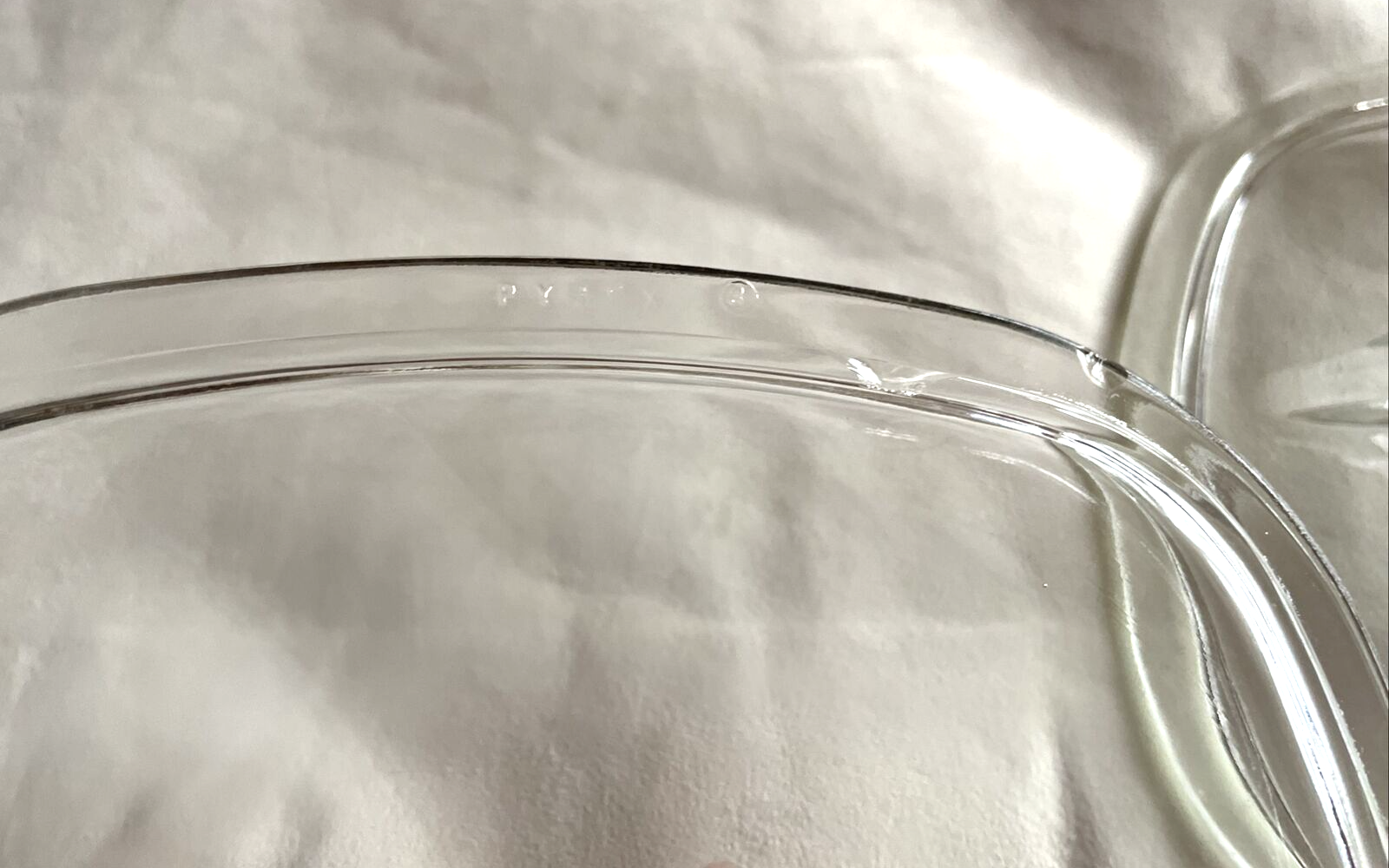 Lot of 3 Vintage Pyrex Square Glass Lid Fin Handle RARE CORNING ...