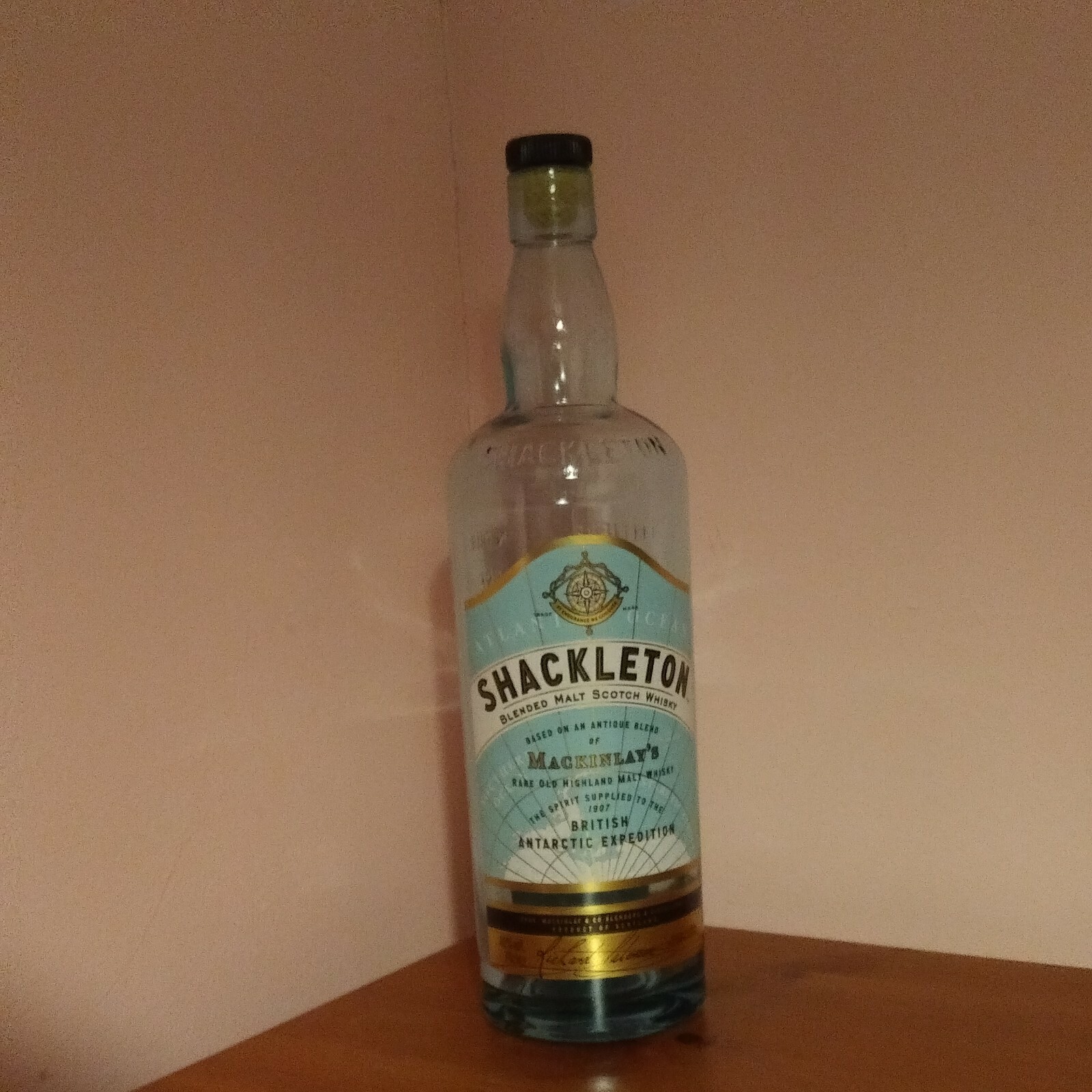 Shackleton Explorer Scotch Whisky Empty Bottle | eBay