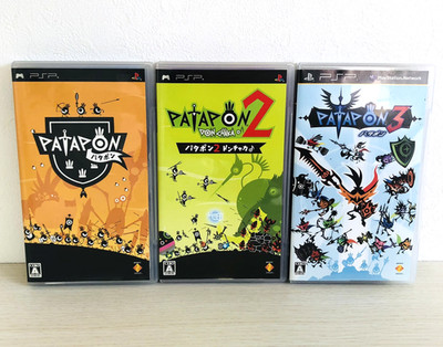 PSP PATAPON 1 2 3 Sony PlayStation Portable set of 3 Japan Import | eBay