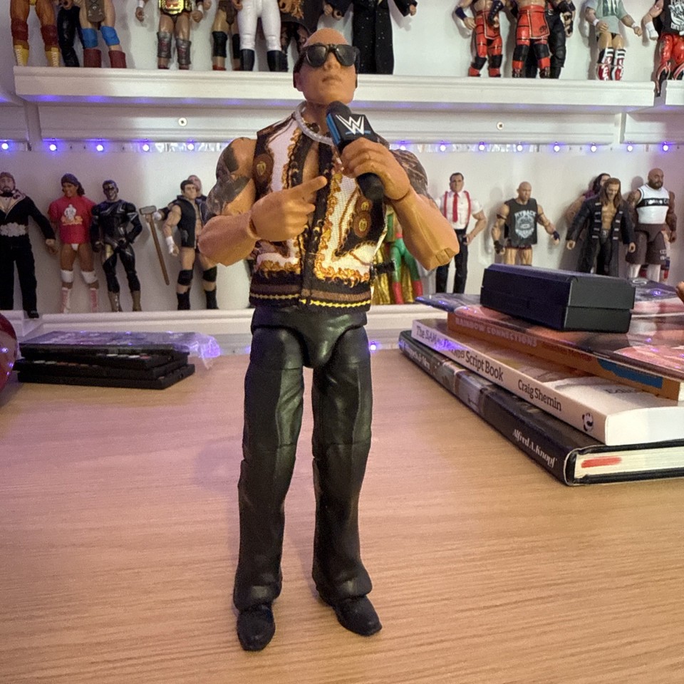 WWE Mattel Elite - The Rock - The Final Boss figure | eBay UK