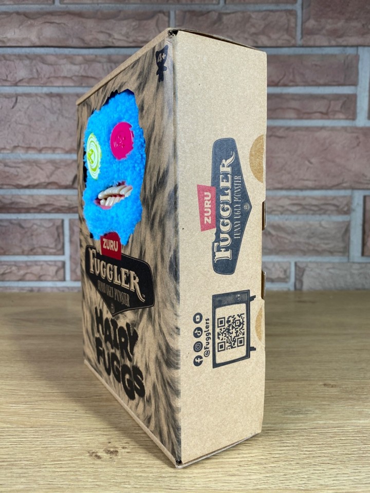 New Fuggler Hairy Fuggs Blue Sasquoosh Tuft Pink Funny Ugly Monsters 9 ...