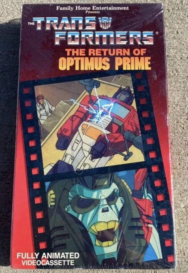 Transformers The Return of Optimus Prime VHS CGC 9.6 A+ SEALED Graded 1987 FHE | eBay