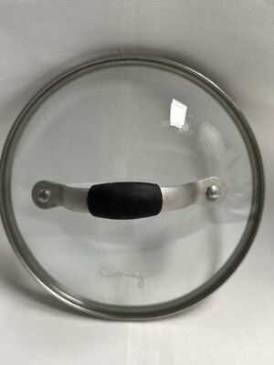 Cooking with Calphalon 6 Inch Round Tempered Glass Lid Only Stainless ...