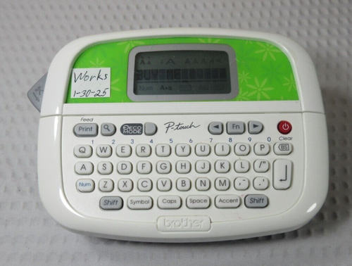 Brother Personal Labeler P-Touch PT-90 Label Maker Thermal Printer ...