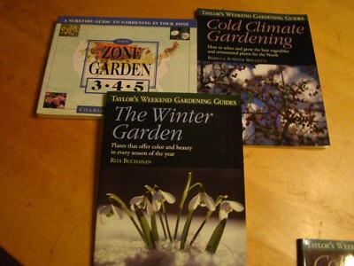LOT OF 4 ON WINTER & COLD CLIMATE GARDENING ZONE GARDEN 3-4-5 | eBay