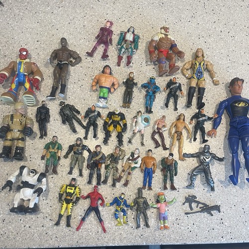 Random Toy Lot - Vintage WWF Thundercats Batman , & More! | eBay