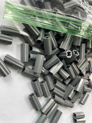 LEGO- NEW-#6538C-DARK BLUISH GREY-TECHNIC AXLE CONNECTOR 2L --25 PIECES ...