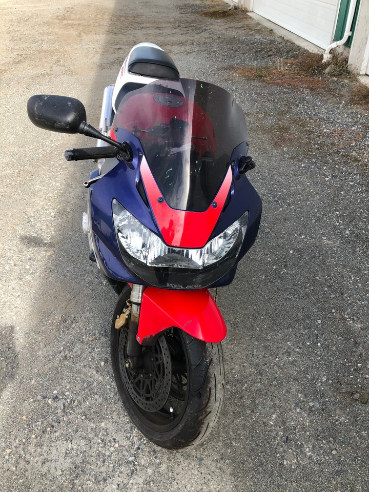 00 01 2000 2001 HONDA CBR CBR929 929 929RR FIREBLADE COMPLETE ENGINE ...