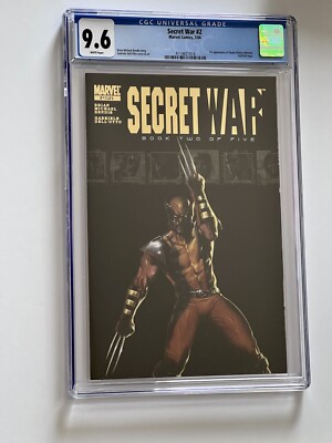 2004 MARVEL SECRET WAR 1ST QUAKE Appearance CGC 9.6 GOLD FOIL LOGO | eBay