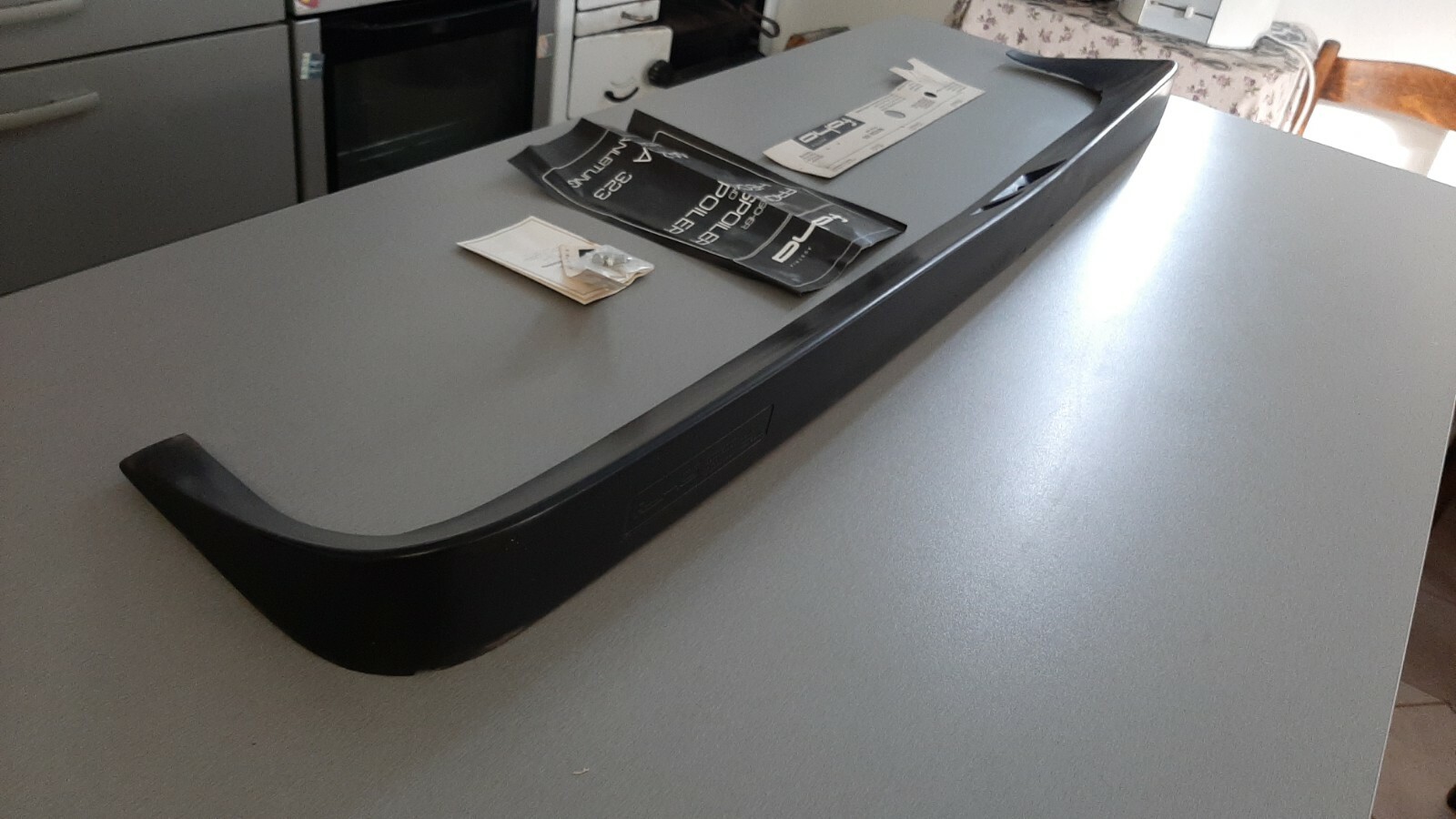 Rear FOHA trunk spoiler Typ 0385 for Mazda 323 NOS no Bbs Kamei Zender ...