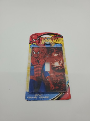 Marvel Spider-Man Single Wall Plate Light Switch Cover SEALED | eBay