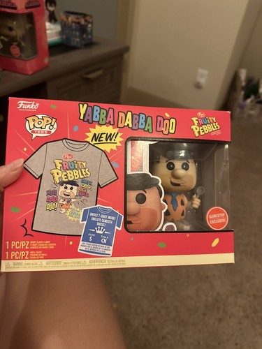 Funko POP! and Tee: S Fruity Pebbles Fred with Spoon Gamestop Exclusive ...