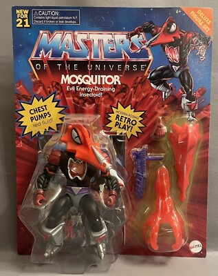 Motu Origins Mosquitor Deluxe Action Figure Set 2021 Mattel | eBay
