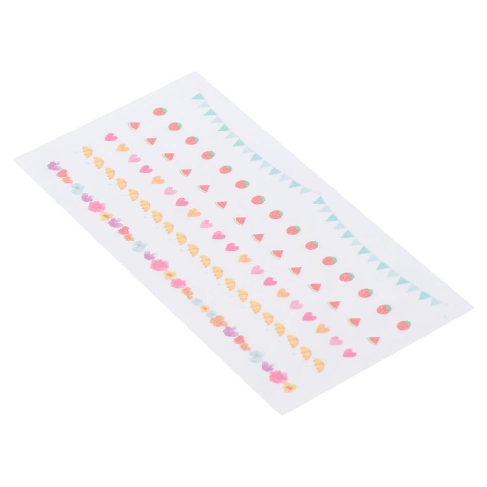 Multicolored Stickers Washi Paper Aesthetic Stickers Cute Stickers for ...