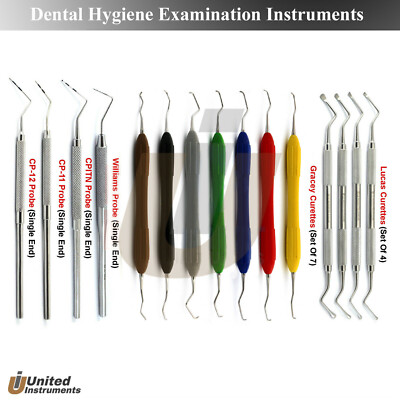 Dental Lucas Curettes Periodontal Gracey Subgingival Scaling Scaler ...