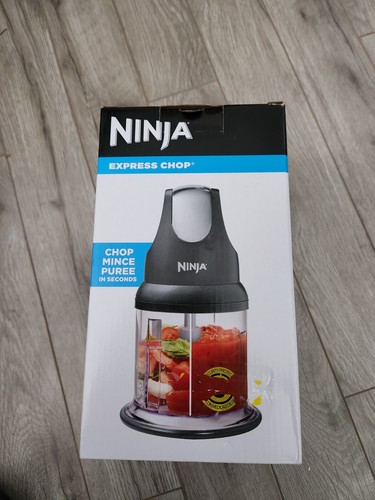 Ninja Food Chopper Express Chop with 200-Watt 16-Ounce Bowl for Mincing ...