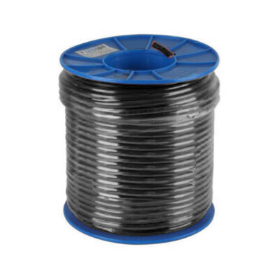1.0mm 2 Core + Earth Flexible Multi Core Ordinary Duty Cable Black ...