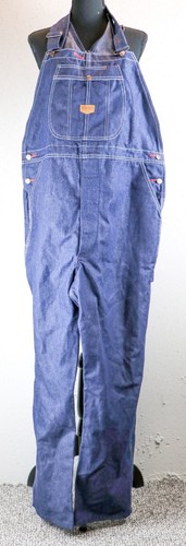 Mens Red Kap Denim Bib Overalls Coveralls Size 40 x 30 | eBay