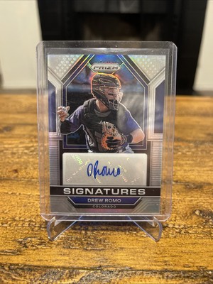 2023 Panini Prizm Drew Romo Silver Signatures Auto #SIG-DR | eBay