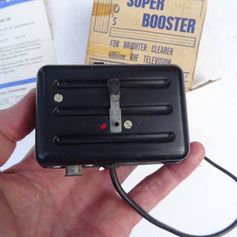 Vintage 405 TV LABGEAR Booster VHF Television Aerial Signal Booster ...