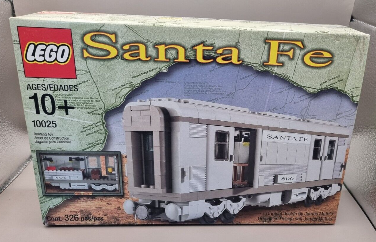 LEGO Trains: Santa Fe Cars-Set I (10025) for sale online | eBay