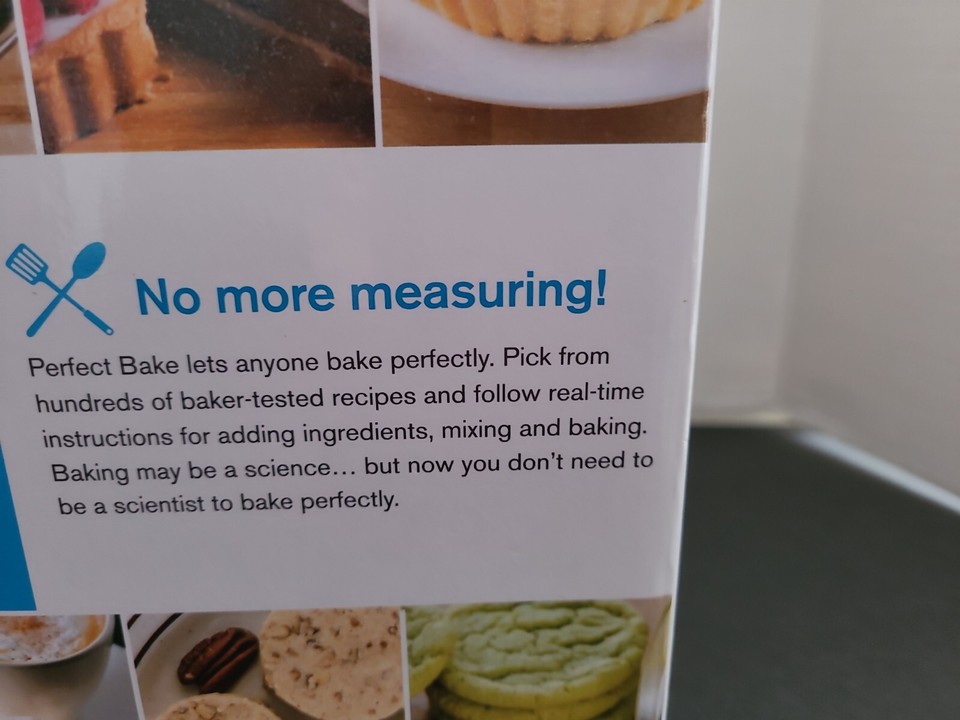 BROOKSTONE Perfect Bake Controlled Baking System Smart Scale Cooking ...