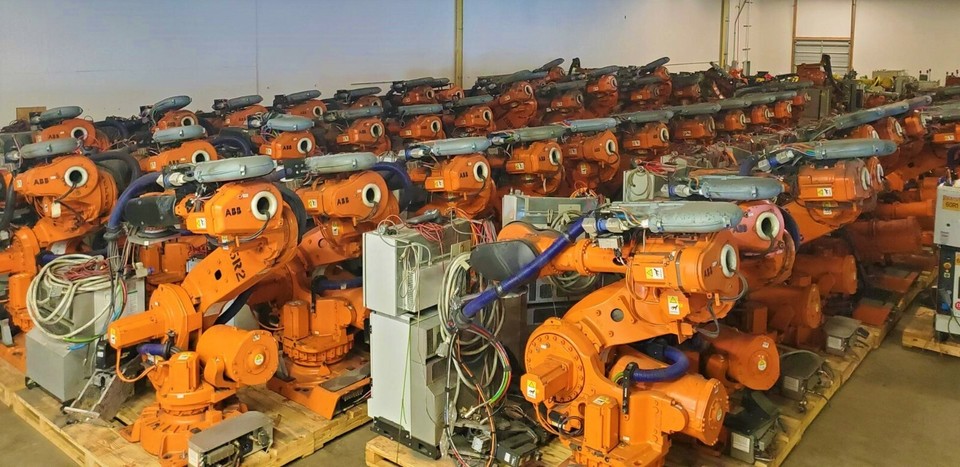 ABB IRB 6640 Robot, IRC5 Controller, ABB Robot, 235 Kg / 2.55 m. TESTED ...