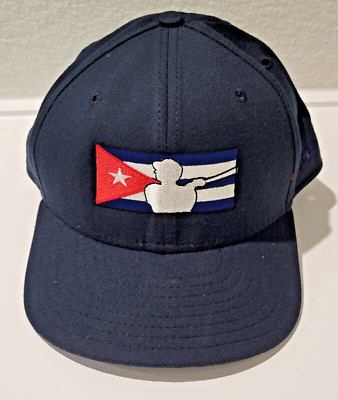 CUBA NEW ERA Fitted Baseball Cap Size 7 1/8 Baseball Hat USA Made - NEW ...