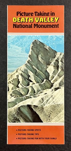 1974 Death Valley National Monument Picture Taking Guide Vintage Travel ...