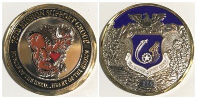 Challenge Coin - 75th Mission Support Group Hill Air Force Base, UT ...