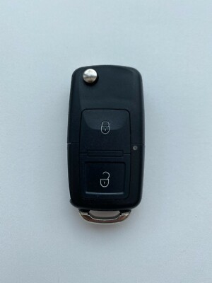 1J0959753AG VW Golf 2 Button Key Fob Remote Key 433mhz *Free Key Cut ...
