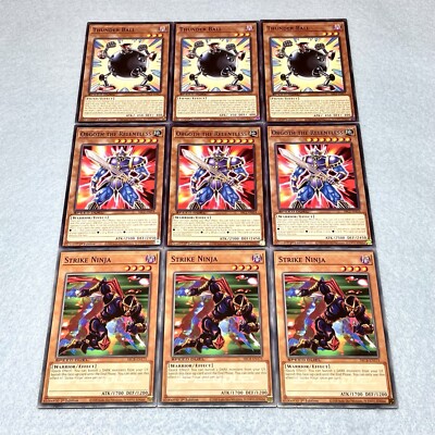 Yugioh Duke Devlin 9 Card Deck Core Orgoth the Relentless + Strike ...