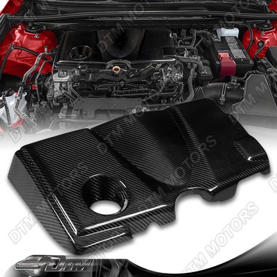 For 18-20 Toyota Camry LE SE XLE XSE Real Carbon Fiber Engine Top Cover ...
