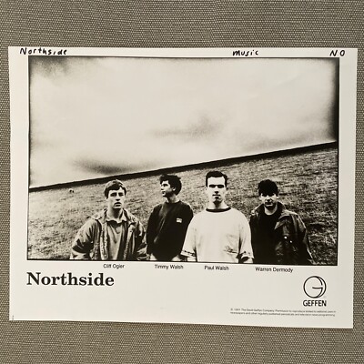 Northside Press Photo 8x10”. Warren Dermody, Cliff Ogler, Paul & Timmy ...