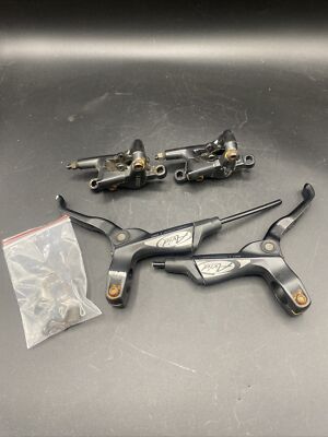 Avid Elixir 1 Levers And Calibers With Brake Pads No Hose Used | eBay