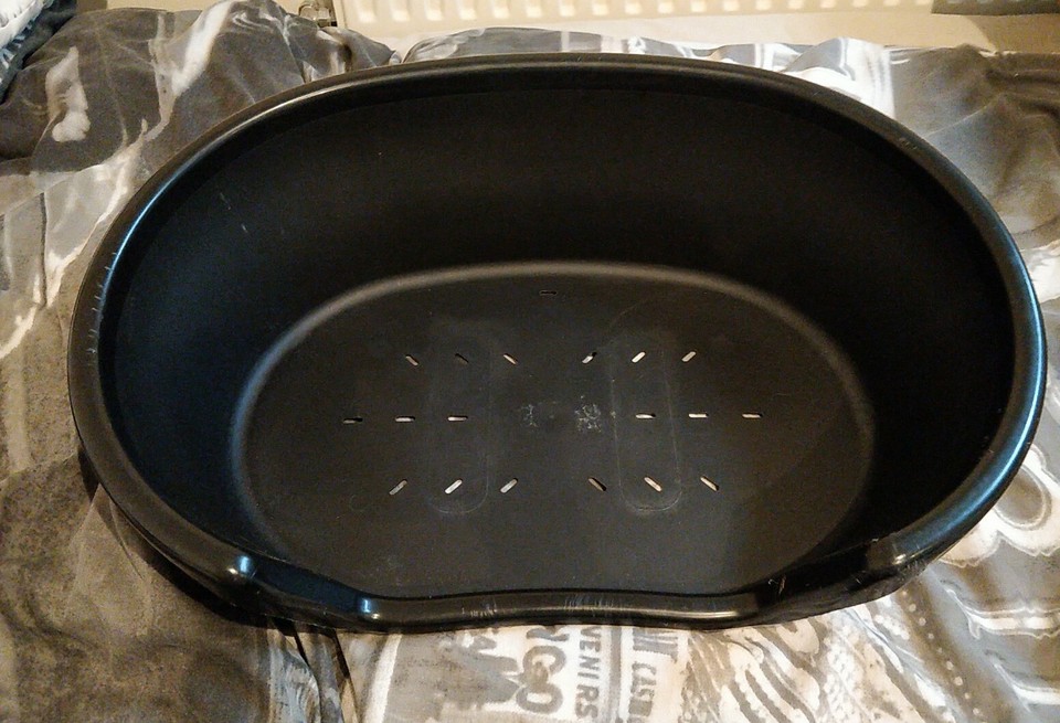 COSY - Pet Bed Dog Basket Cat Black Black Plastic Small Medium - 45cm ...