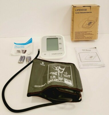 Lifehood Personal Automatic Blood Pressure Monitor SYS/DIA Open Box TMB ...