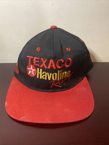 Vintage AJD TEXACO Havoline Racing Ernie Irvin 28 SnapBack Baseball Cap ...